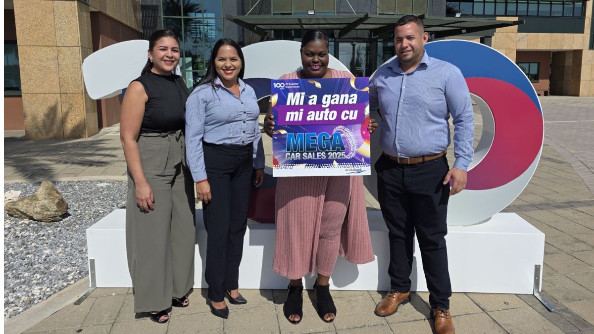 Aruba Bank anuncia la ganadora del MEGA Car Sales 2025