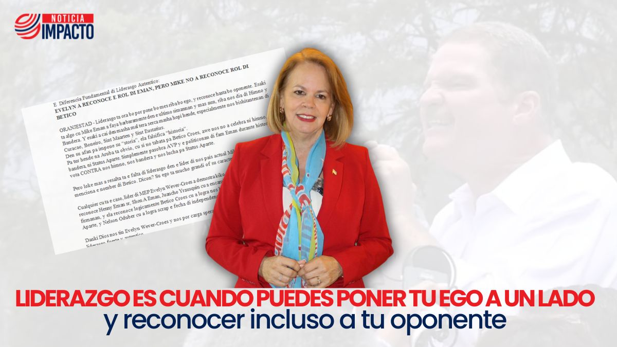 Frase de la semana: " Liderazgo es cuando puedes poner tu ego a un lado ...